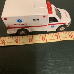 Toys | Matchbox Ambulance Mini Toy With Patient Inside | Poshmark